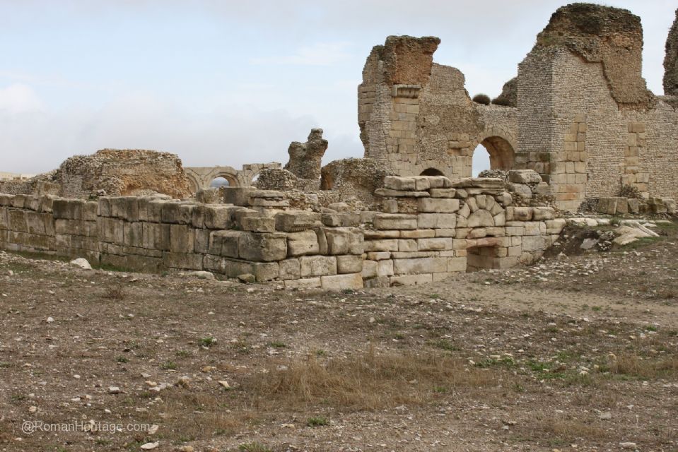 Baths West or of the Capitol Termae - Maktar Maktaris - Tunisia Numidia ...
