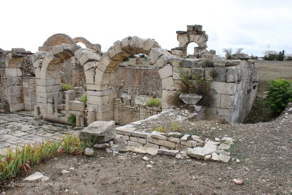 Tunisia Maktar Roman Baths West or of the Capitol Termae maktaris (14 ...