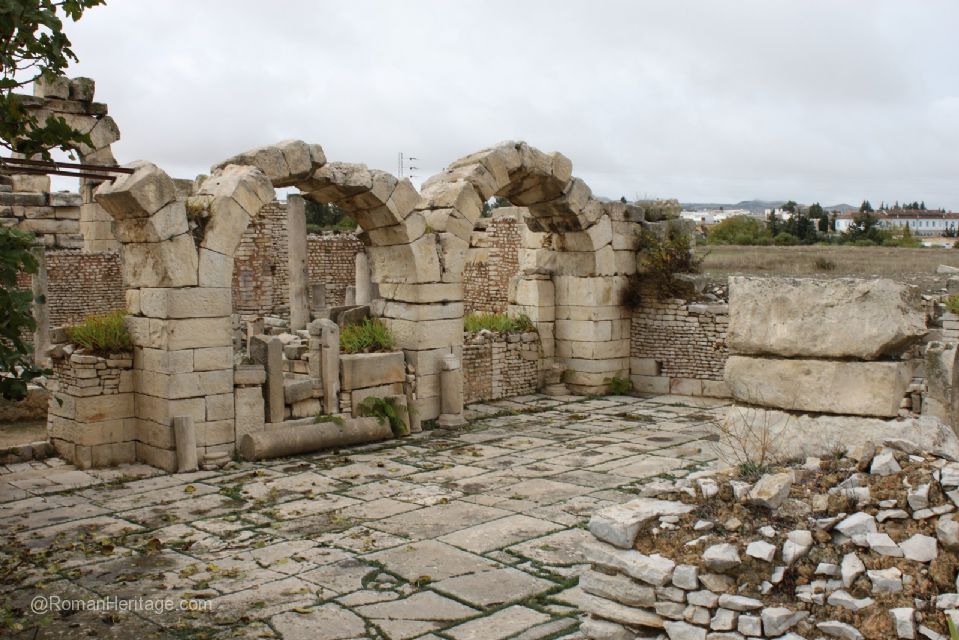 Baths West or of the Capitol Termae - Maktar Maktaris - Tunisia Numidia ...