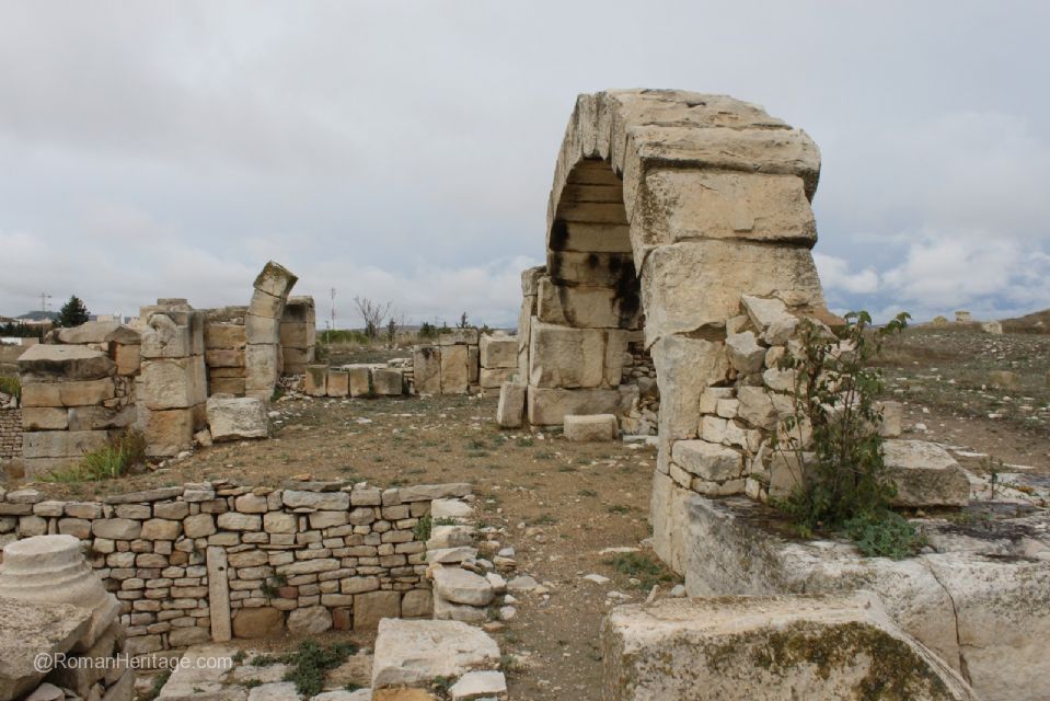 Baths West or of the Capitol Termae - Maktar Maktaris - Tunisia Numidia ...