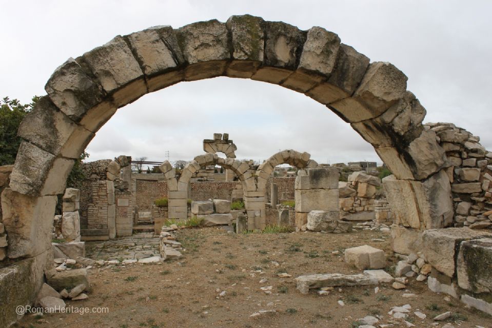 Baths West or of the Capitol Termae - Maktar Maktaris - Tunisia Numidia ...
